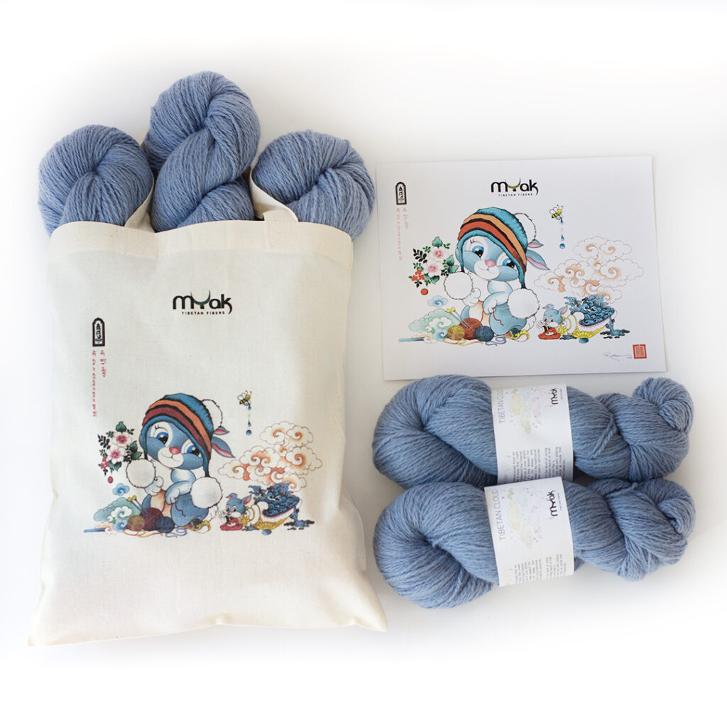 mYak Tibetan Fiber | Tibetan Zodiac Colors