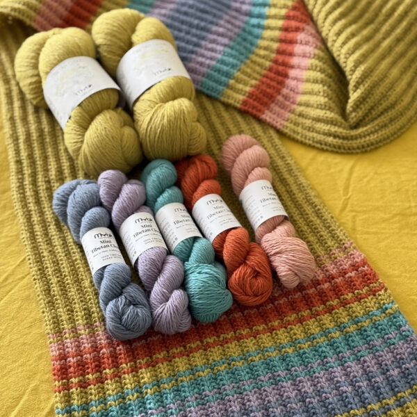 Cozy Karma Scarf / Wrap by Aimee DeBaun | mYak Tibetan Fibers